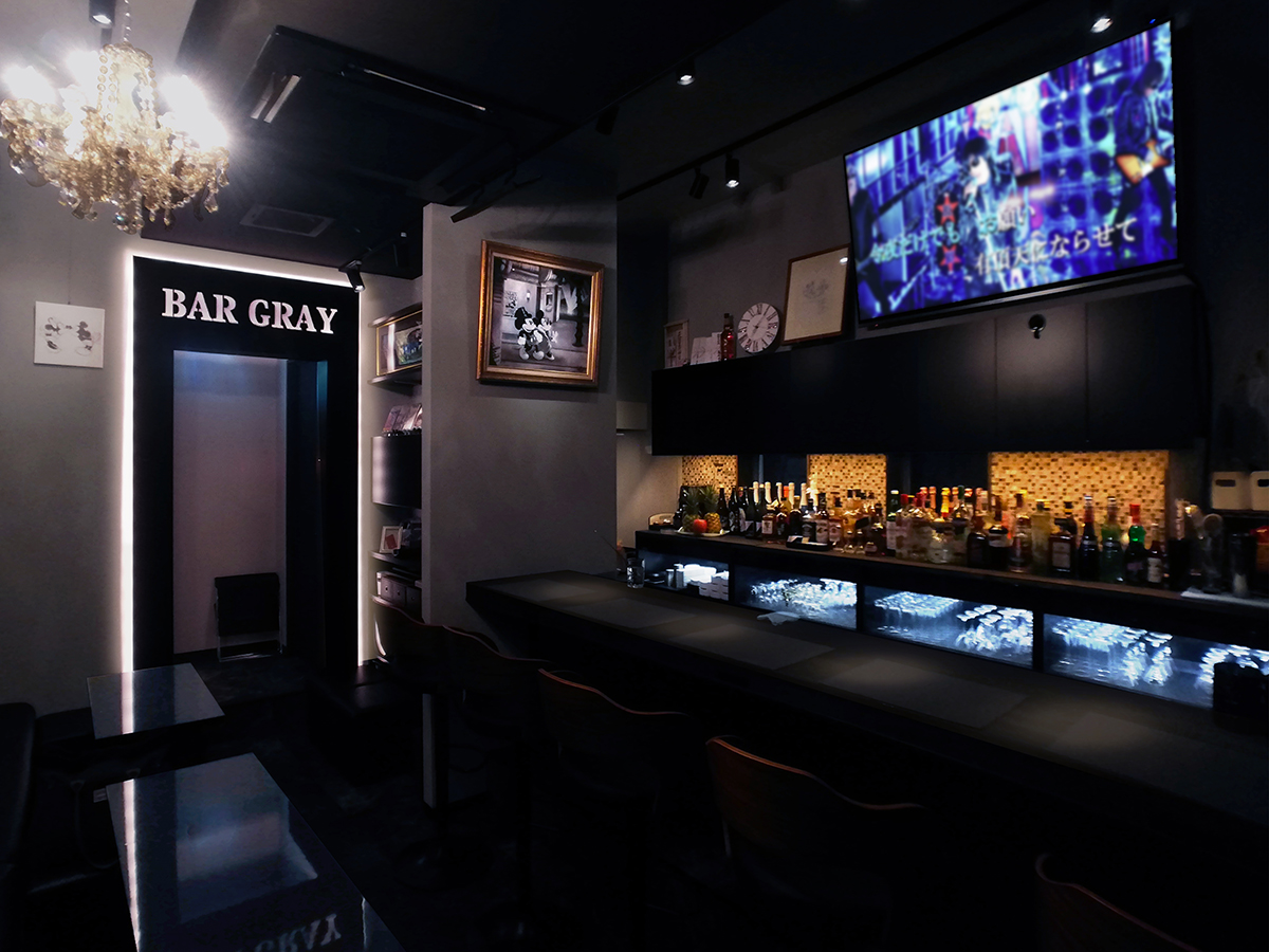 BAR GRAY | カフェー・バー工事実績 | 有限会社AIA